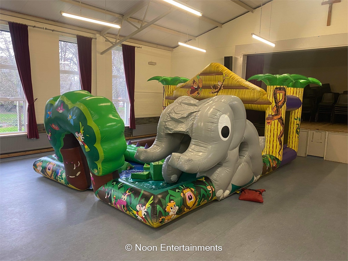 Jungle Inflatable play zone - Bouncy Castle, Wedding Dj, Giant Games ...