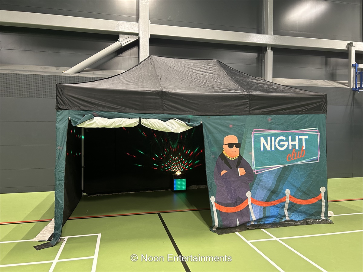 Pop Up Night club 2 - Bouncy Castle, Wedding Dj, Giant Games, Table ...